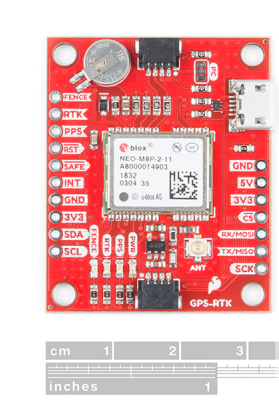 Board GPS RTK NEO M8P 2 Qwiic SparkFun Køb her 2 216 00 DKK