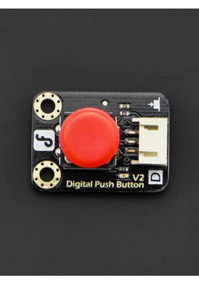 Digital Gravity Push Button Red DFRobot DFR0029 R køb her 24 00 DKK
