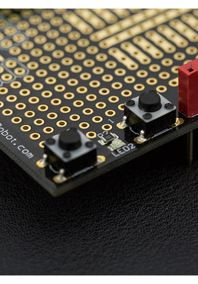 DFR0019 Prototyping Shield Arduino Mini Breadboard Reset Button