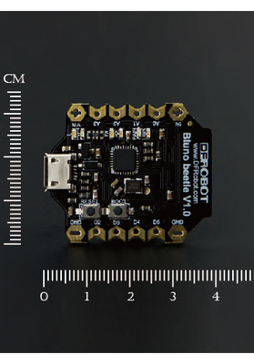 Dfr Beetle Ble Dfrobot The Smallest Board Based On Arduino Uno
