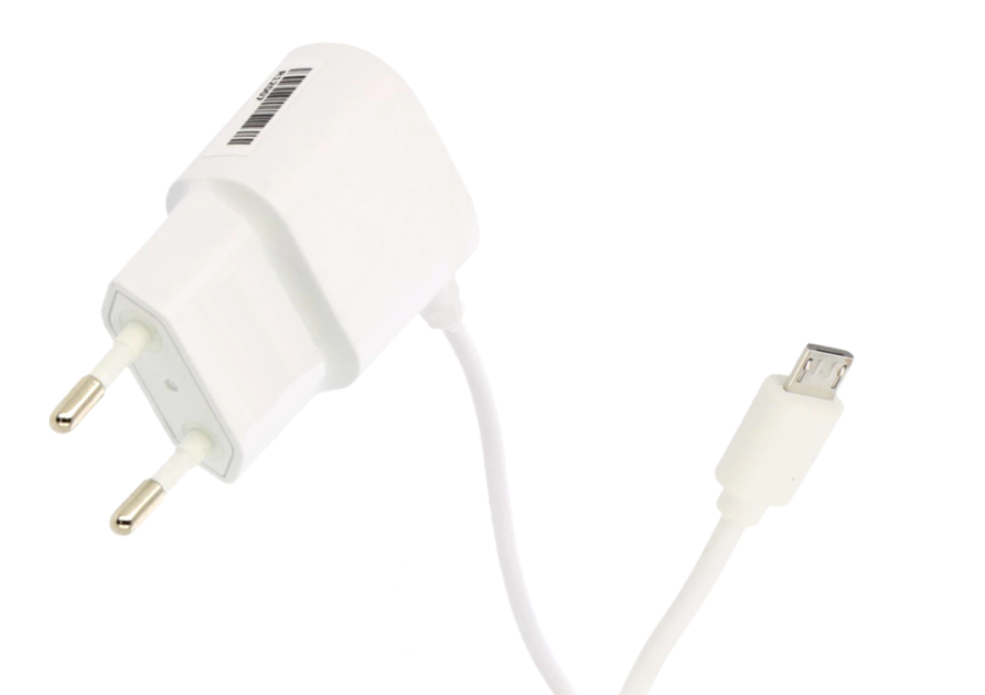 USB Micro Oplader 5W, Hvid, på lager, Køb her, Pris 39,00 kr