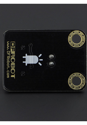 DFR0021-W, Digital White LED Light Module, Arduino Compatible, Easy Plug-in