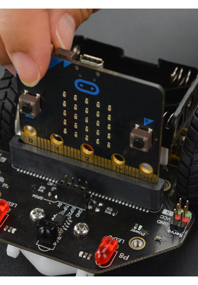 ROB0148-EN-4, micro Maqueen Lite med microbit V2, microGamepad, IR ...