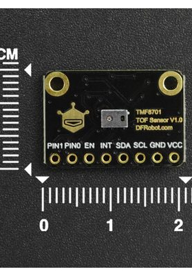 SEN0429, TMF8701 ToF Sensor, 10-600mm, SunlightDark, I2C, Low Power