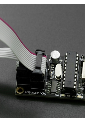 DFR0116, USBTinyISP - Arduino Bootloader Programmer, 610-Pin, ATmega328 Support