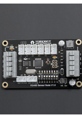 DFR0233, Sensor Node V1.0, RS485, 6 Analog, 1 HumidityTemp, 127 Modules