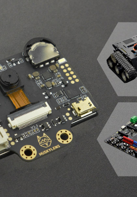 SEN0305-2, HUSKYLENS, Devastator Tank Mobile Robot Platform, Romeo V2