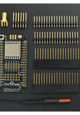 TEL0121, LoRa Radio - 433MHz FireBeetle, Long-Range, Low Power, 20dBm