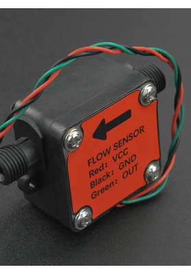SEN0549, Liquid Flow Sensor G14, Electromagnetic, 3.5-24V, RoHS