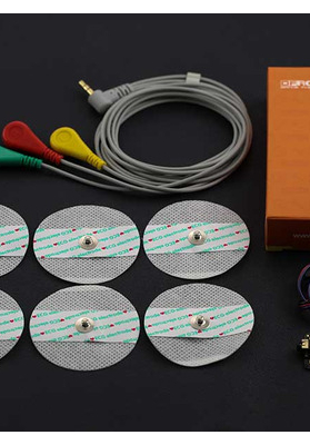 SEN0213, Heart Rate Monitor Sensor ECG Analog, AD8232, Arduino Compatible