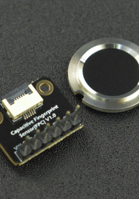 SEN0542, Capacitive Fingerprint Sensor UART 360deg Self-Learning 3.3V 40mA