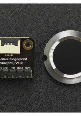 SEN0542, Capacitive Fingerprint Sensor UART 360deg Self-Learning 3.3V 40mA