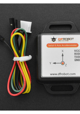 SEN0386, Accelerometer, 6-Axis, Serial, 3.3-5V, 0.05deg Accuracy, Arduino