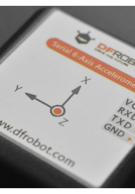 SEN0386, Accelerometer, 6-Axis, Serial, 3.3-5V, 0.05deg Accuracy, Arduino