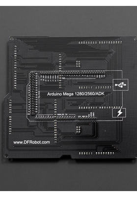 DFR0256, Mega Multi IO Shield for Arduino MegaDUE, Supports 4 Shields