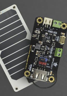 DFR0559-1, Solar Power Manager 5V MPPT 900mA USBSolar Charge