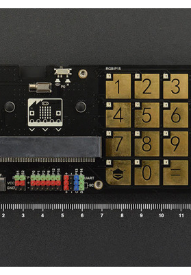 MBT0016, microTouch Keyboard, Math Automatic Touch Keyboard for microbit