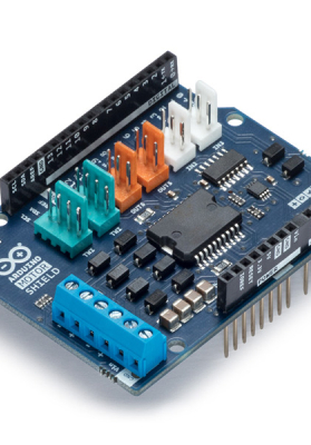 DFR0406, Arduino Motor Shield R3, L298P, Drives 2 DC1 Stepper, 5-12V, 2ACh