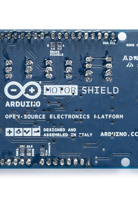 DFR0406, Arduino Motor Shield R3, L298P, Drives 2 DC1 Stepper, 5-12V, 2ACh