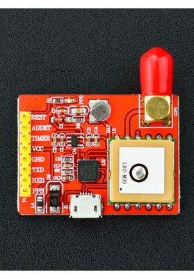 TEL0119, Raspberry Pi GPS Tracker, USBTTL, Compatible with Raspberry Pi 4B