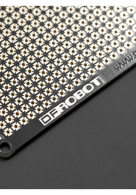 FIT0193, ProtoBoard Pro, Double Sided, 100x75mm, DIP SMD Compatible