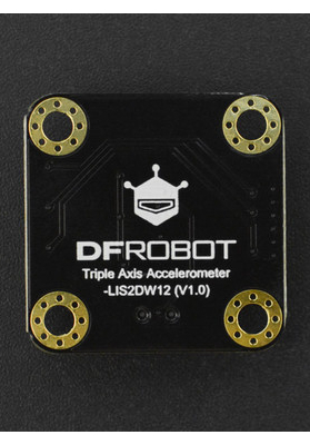 SEN0409, Triple Axis Accelerometer Sensor LIS2DW12 +-2g, +-4g, +-8g, +-16g