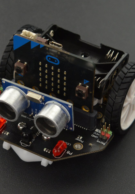 ROB0148-EN, Maqueen Lite microbit Educational Programming Robot Platform