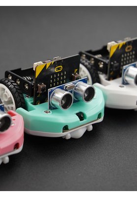 ROB0148-EN-LW, micro Maqueen Lite with Skin White, microbit Educational ...