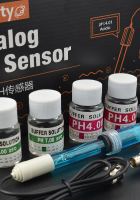 SEN0161-V2, Analog pH SensorMeter Kit V2, 3.3-5.5V, Low Jitter