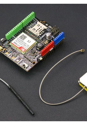 DFR0572, Arduino NB-IoT, LTE, GPRS, GPS Expansion Shield SIM7000E