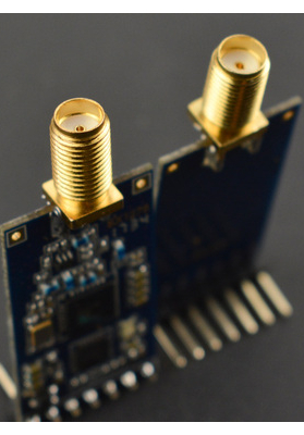 TEL0117, LoRa MESH Radio Module - 868MHz, -148dBm, 20dBm, 3.3-5.0V