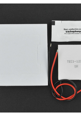 FIT0797, Electric Cooler Module, 12V 3A, -15degC, 40x40x4.5mm, No Noise