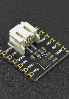 DFR0954, I2S Amplifier Module MAX98357, 2.5W, 3.3V-5V, Switchable Channel