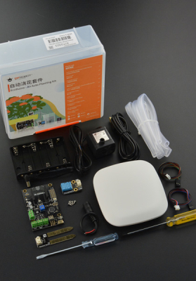 KIT0003, Auto Planting Kit EcoDuino, Water-Proof, Atmega32U4, Auto Watering