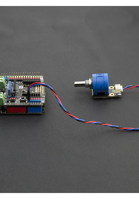 Analog Rotation Gravity: Potentiometer Sensor for Arduino Rotation 3600°, DFRobot:DFR0058, køb ...