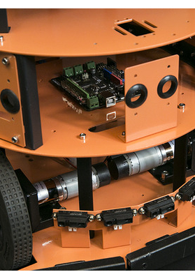 ROB0021, Mobile Robot Platform HCR, with Sensors, Microcontroller