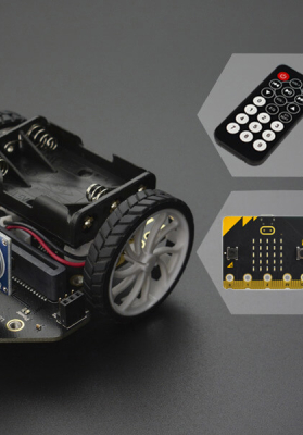 ROB0148-EN-3, micro Maqueen Lite med microbit V2, IR Remote Controller