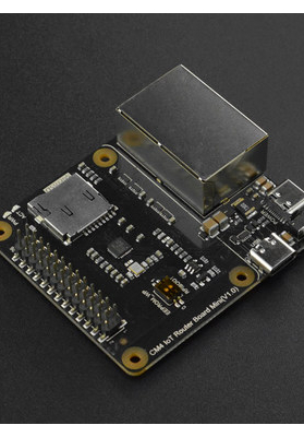 DFR0767-2, Raspberry Pi CM4 IoT Router Carrier Board Mini, with Case ...