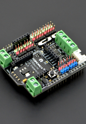 DFR0219, Arduino RS485 IO Expansion Shield, Xbee, Bluetooth, SD, Servo, APC220