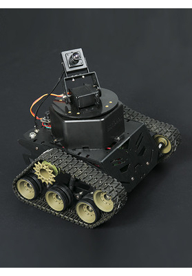 ROB0128, Devastator Tank Mobile Robot Platform, Metal DC Gear Motor