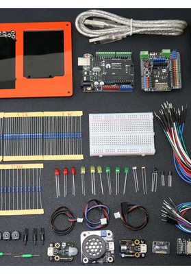 KIT0133, Arduino Zero to Hero Kit, Open-source, Plug Play, Online Course