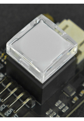 DFR0991, RGB LED Colorful Button Module I2C, 8 Addresses, RGB Control
