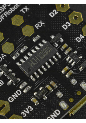 DFR0575, Microcontroller Beetle ESP32, Wi-Fi, Bluetooth, 4 Analog, 4 Digital