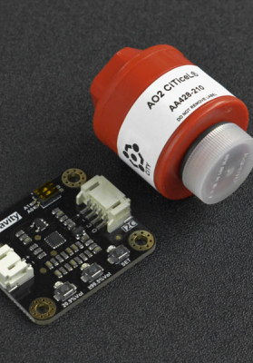 SEN0496, Electrochemical Oxygen Sensor, 0-100pctVol, I2C, High ...