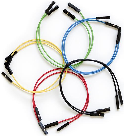 10 ledninger Hun/Hun 150mm