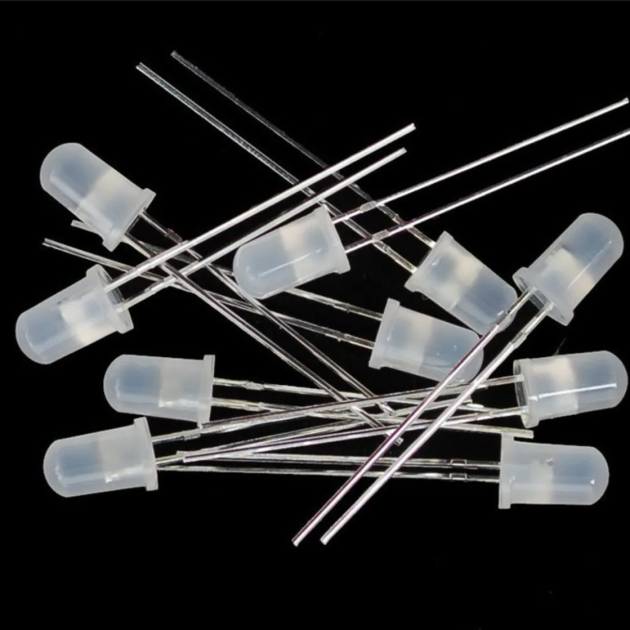 5mm RGB LED Common Cathode RGB Diffused