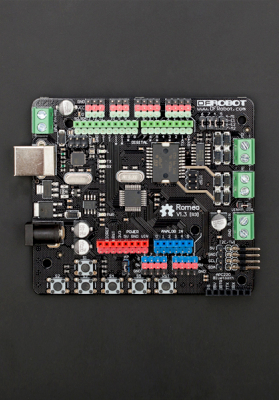 Romeo - a Robot Control Board with Motor Driver (Compatible with ...