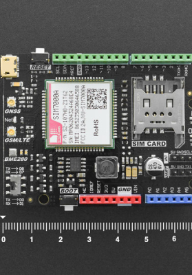 DFR0763, Arduino NB-IoT Expansion Shield SIM7000A, LTE, GPRS, GNSS, Low Power