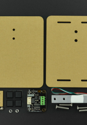 KIT0176, Weight Sensor Kit HX711, I2C, 1Kg, Built-in Calibration ...