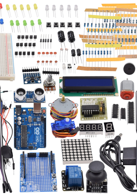 Arduino Starter Kit, 264 dele, Video guide. Køb Her 645,00 DKK